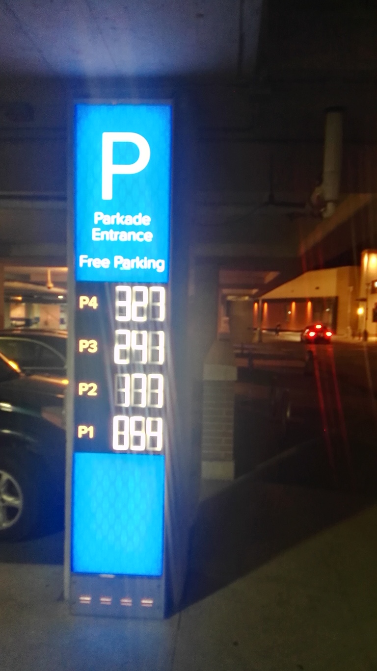 Parking Counter Display - Beyond LED Inc
